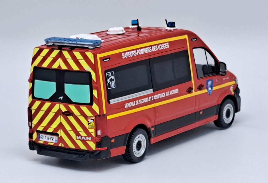 MAN TGE L2H2 Gifa Vsav Sdis 88 Vosges - Deluxe Racing